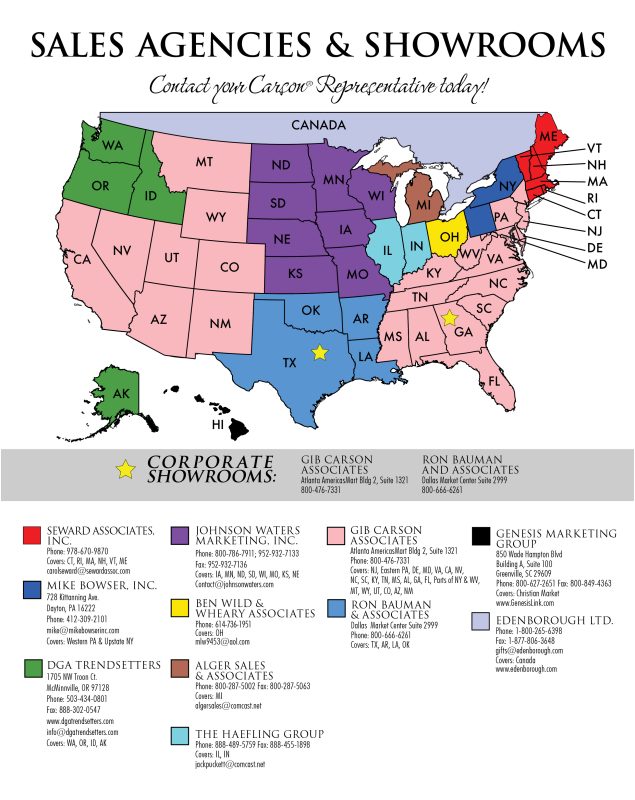 Find Your Rep – Carson Gifts