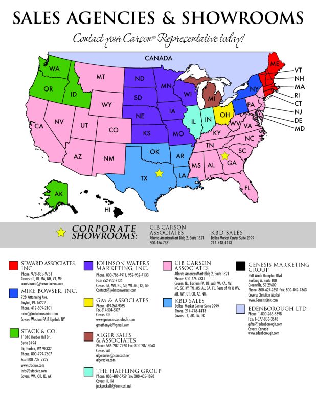 Find Your Rep – Carson Gifts