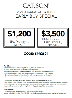 Promotions – Carson Gifts