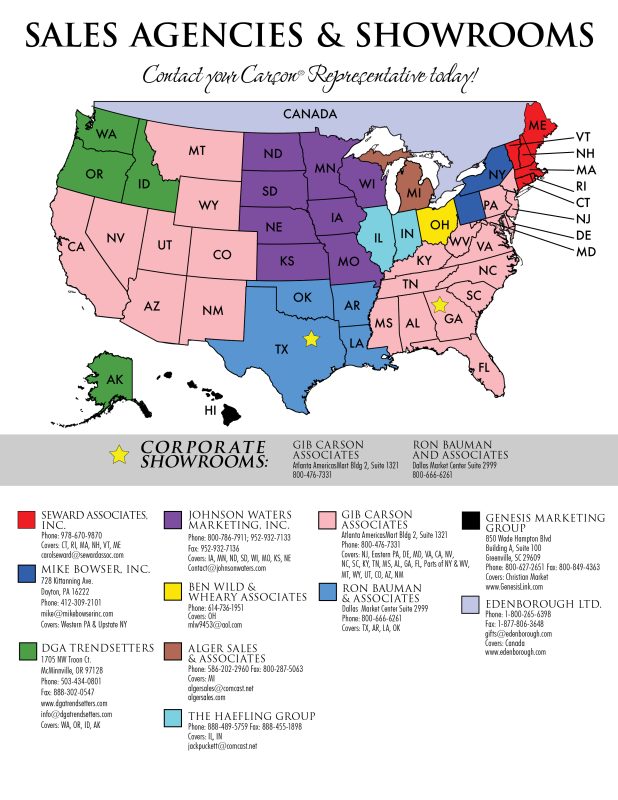 Find Your Rep – Carson Gifts